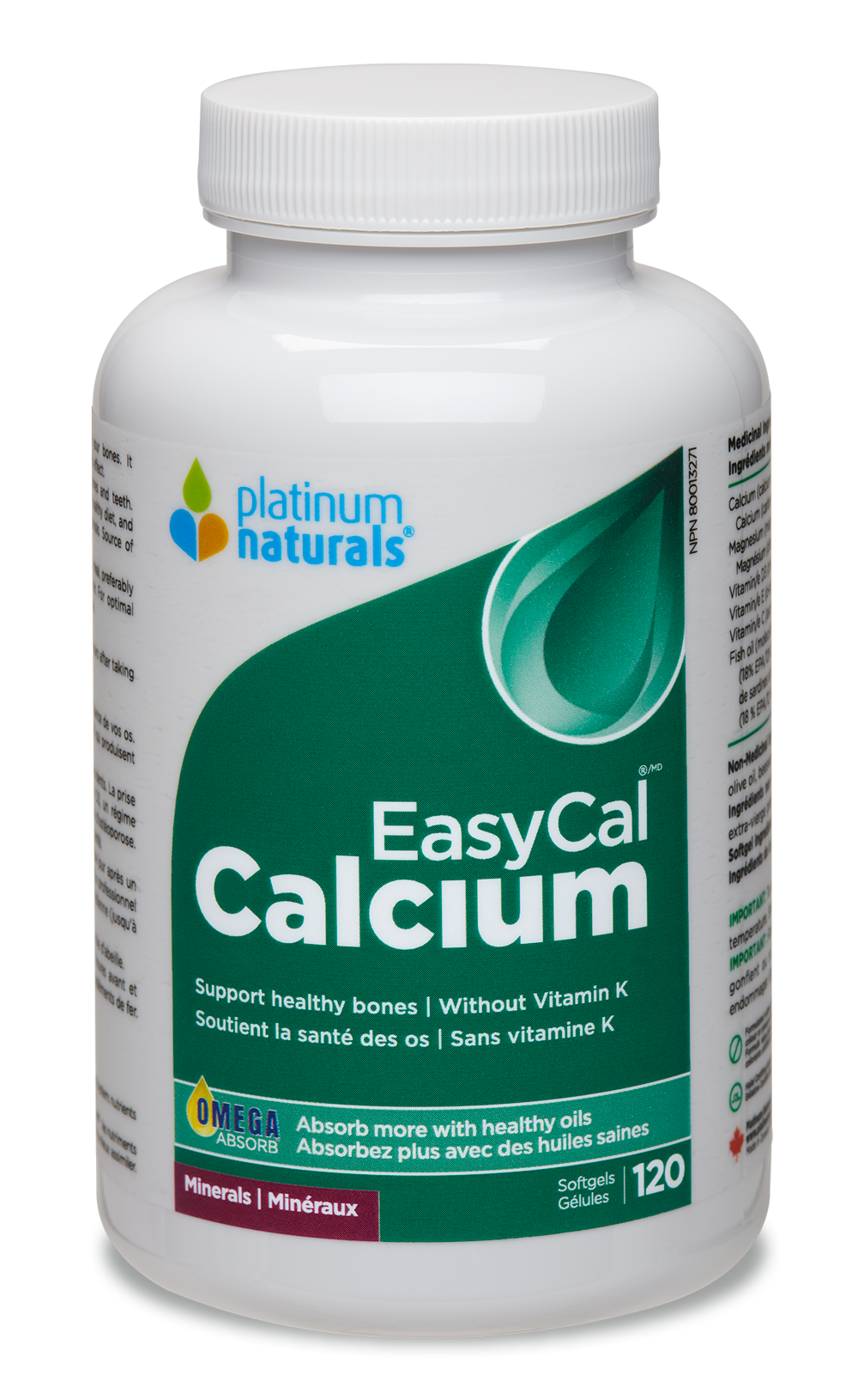 Platinum Naturals EasyCal Bone Builder — Well Beings Health & Nutrition ...